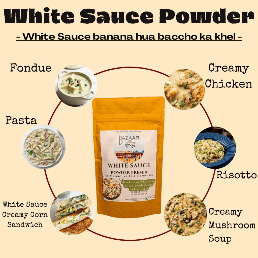 White Sauce Powder Premix- Mummy ko bolo MammaMia