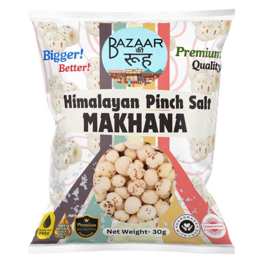 Handroasted Sendha Namak Salted Makhana 30g